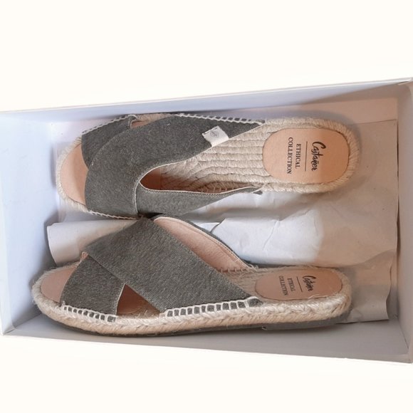Castaner | Shoes | Castaner Palma Verde Musgo Espadrille Sandals Sz 39 ...